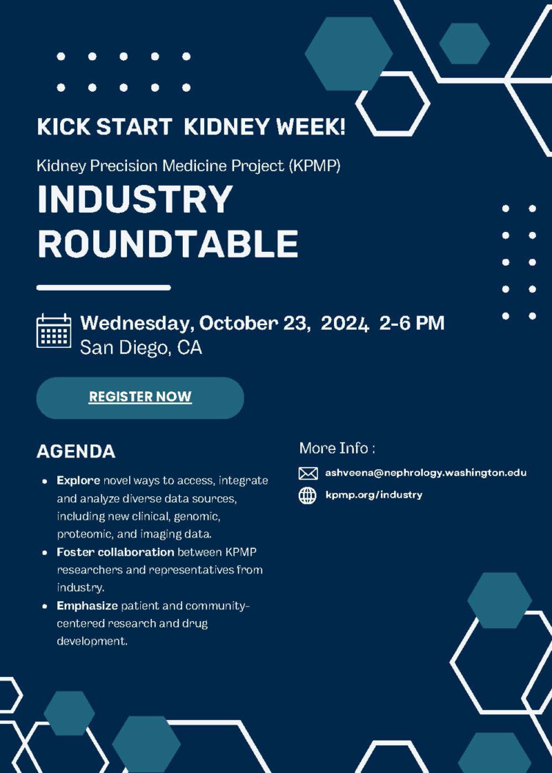 American Society of Nephrology (ASN) Kidney Week 2024